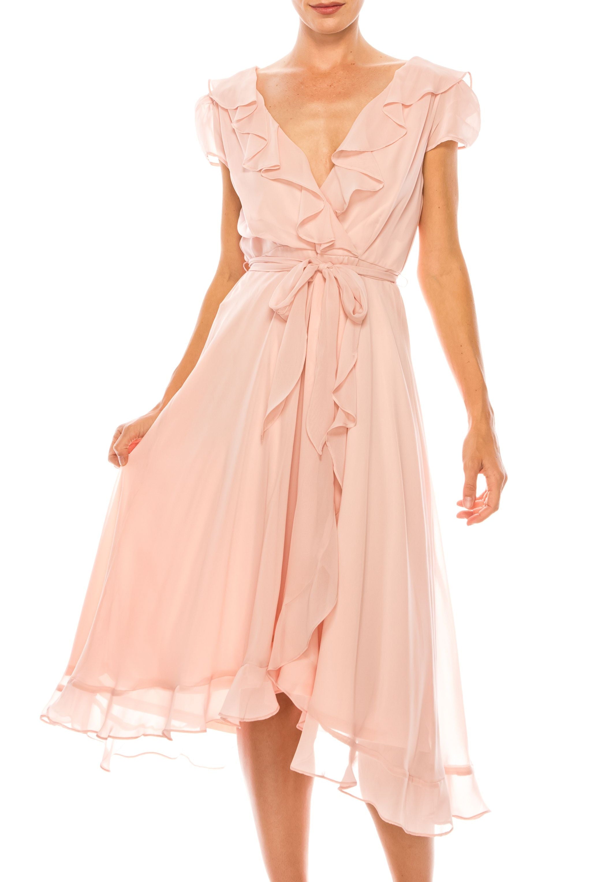 Only Size 8 - Tea Rose Maison Tara Midi, Women's Day Dress, Spring, Su ...